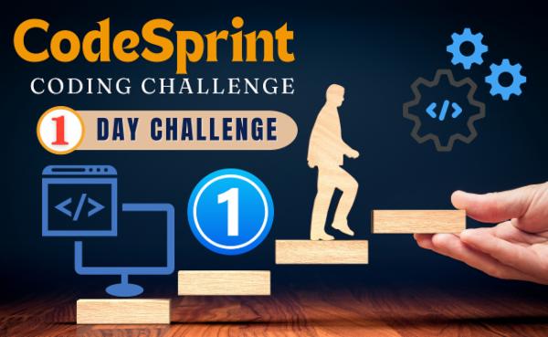 CodeSprint - Level 1 : Your One-Day Coding Challenge! CodeSprint - Level 1 : Your One-Day Coding Challenge!